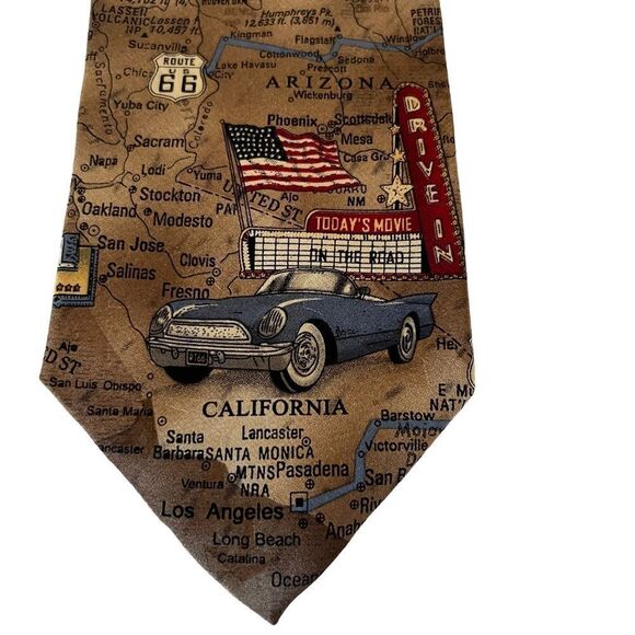 Vintage | Accessories | Vintage Route 66 Chicago Tolos Angeles American ...